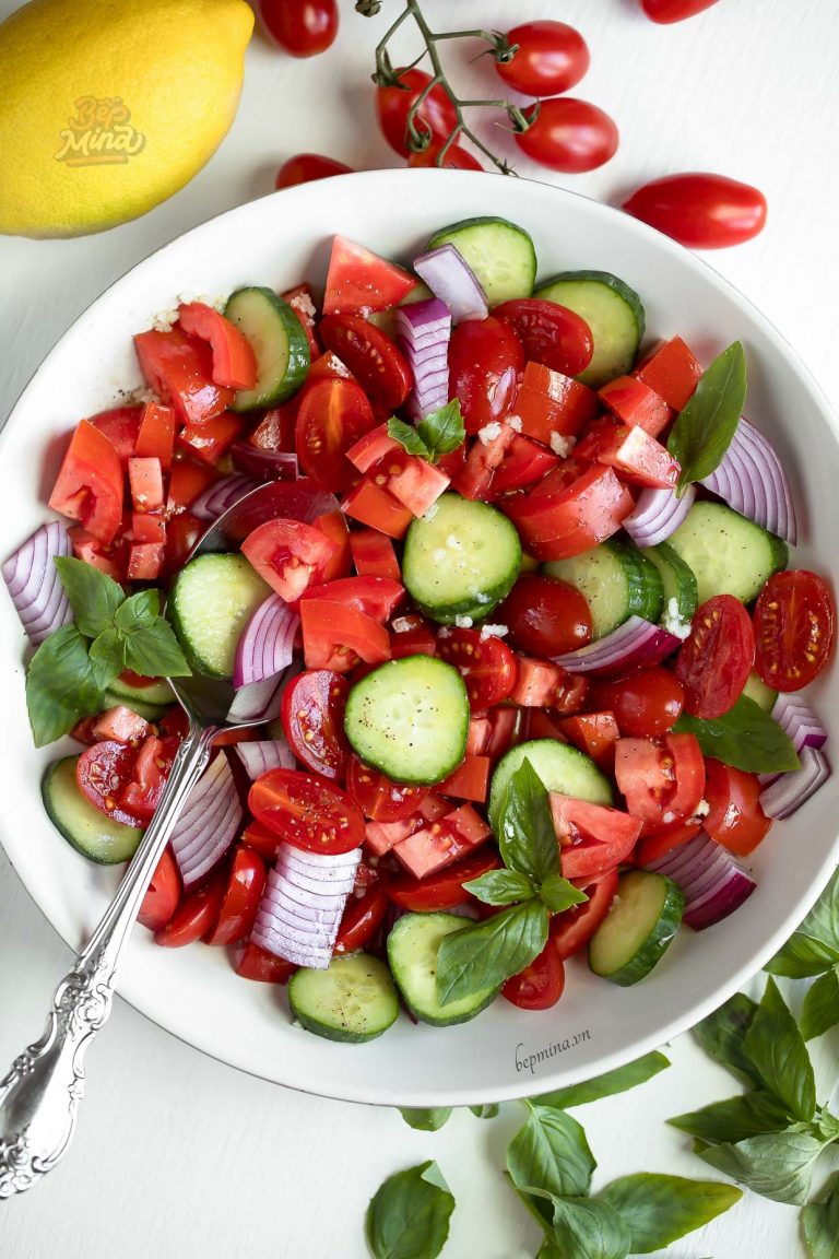 5 Cách Làm Salad Dưa Chuột Giòn Ngon Lại Healthy