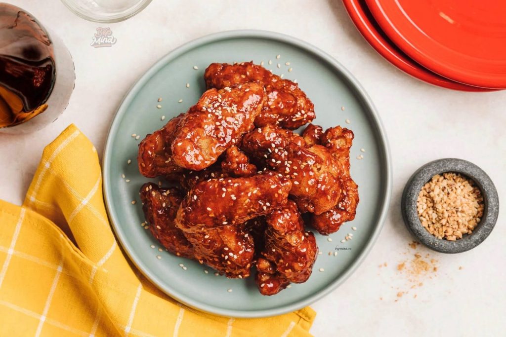 Cách Làm Gà Rán Hàn Quốc Ngon Chuẩn Vị, Sốt Độc Đáo