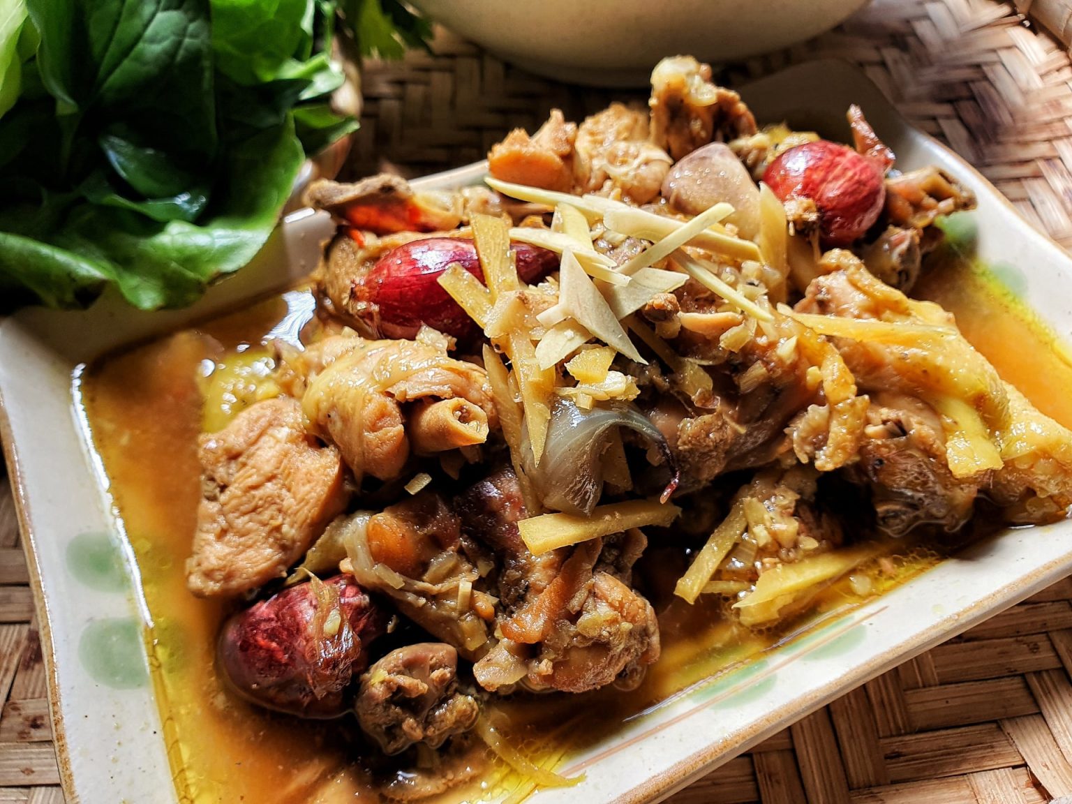 Cách Làm Gà Rang Gừng Thơm Mềm Ngon Cơm