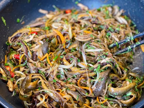 Cách Làm Miến Xào Lươn Nghệ An Mềm Ngon, Miến Tơi Đều