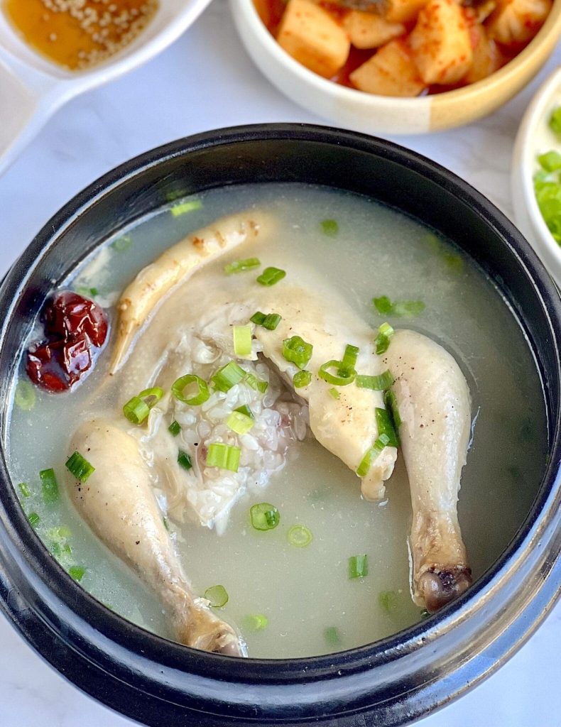 Cách Nấu Gà Hầm Sâm Hàn Quốc Samgyetang Ngon Chuẩn Vị